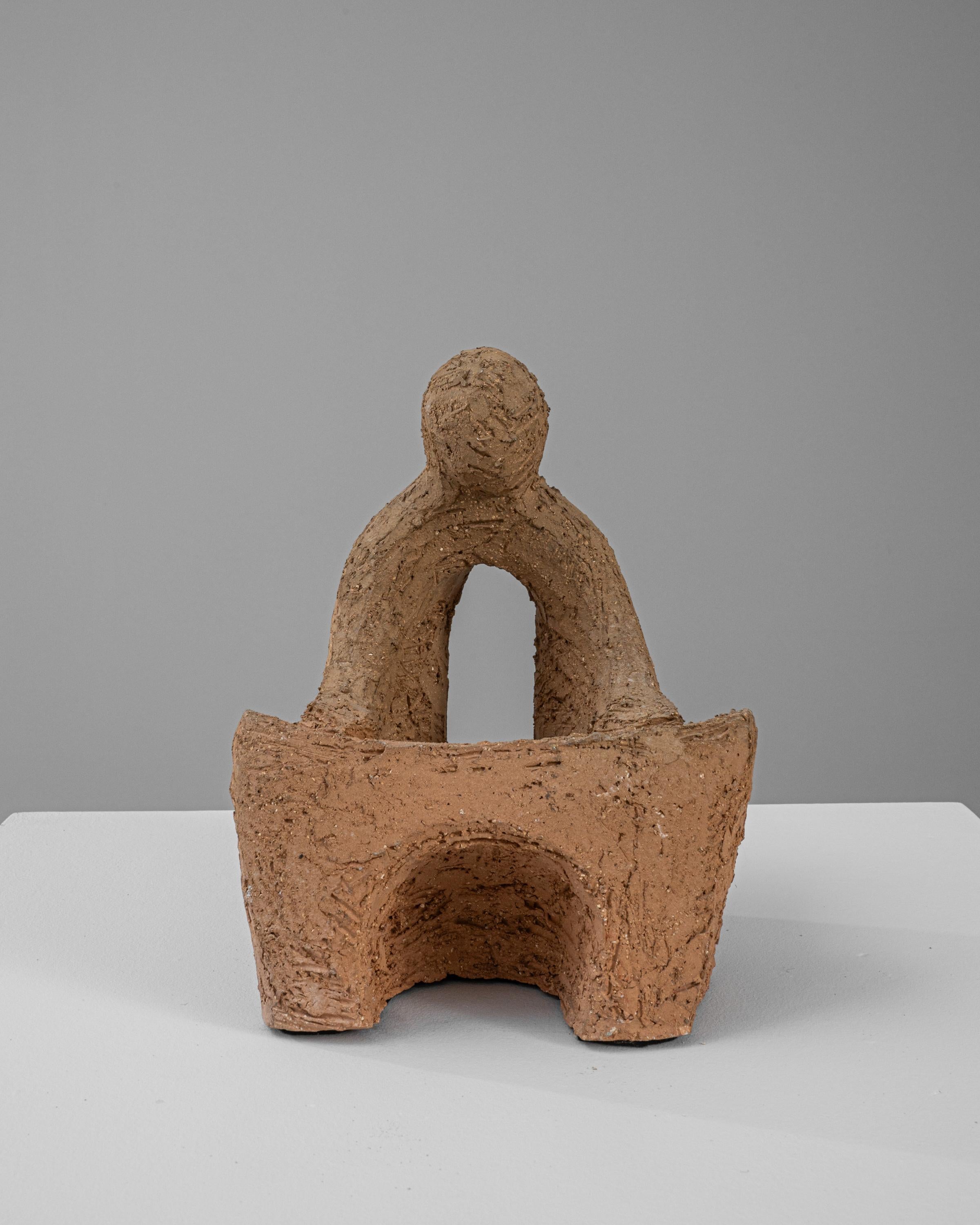 20th Century Belgian Terracotta Sculpture For Sale at 1stDibs