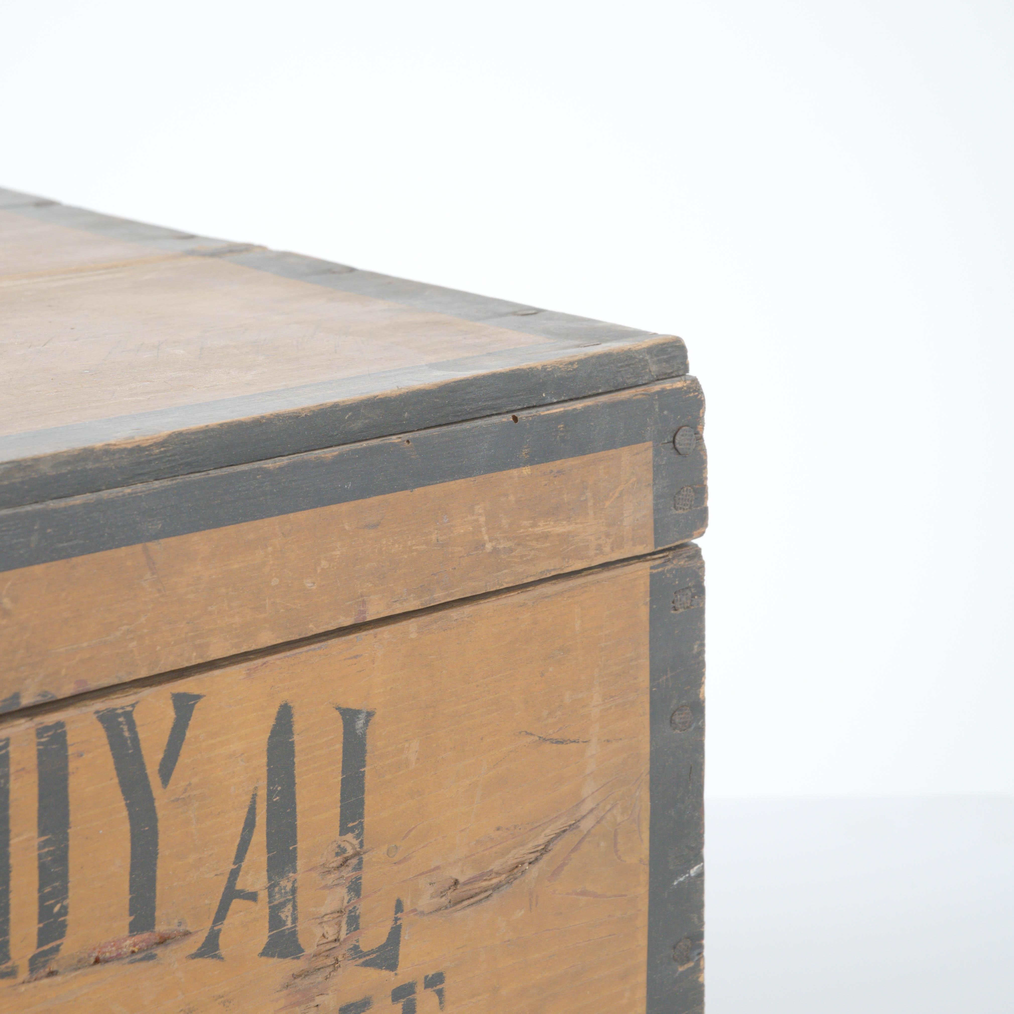 20th Century Belgian Wooden Box at 1stDibs