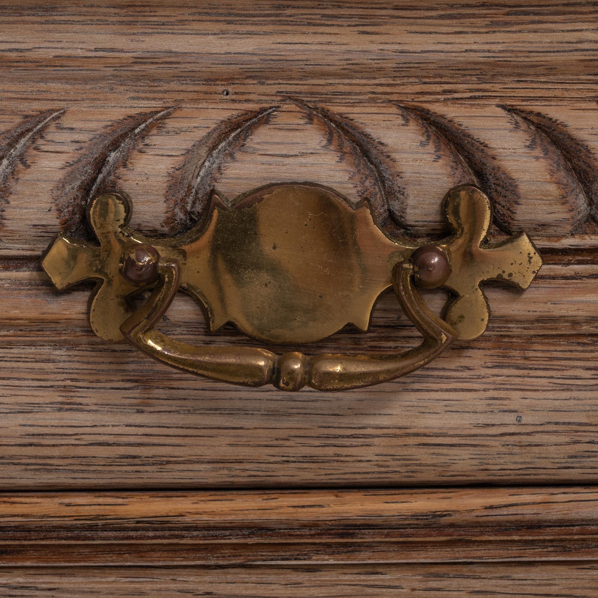 20th Century Belgian Wooden Buffet, a Pair For Sale at 1stDibs