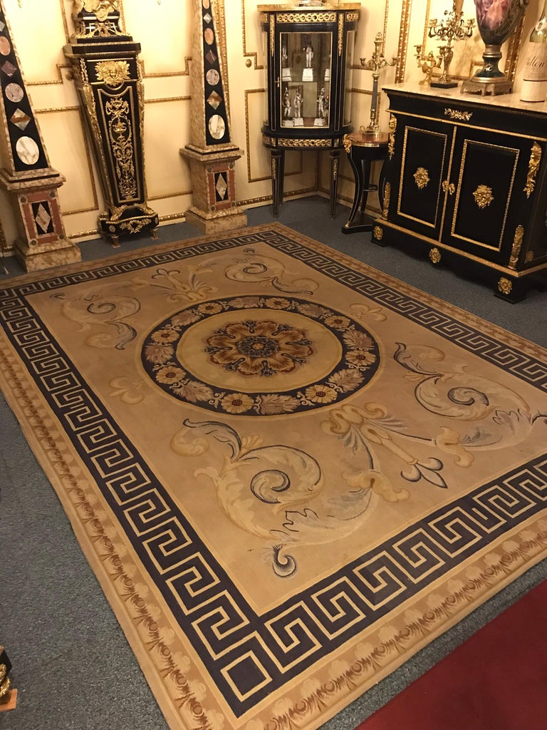 20th Century Biedermeier or Empire Aubusson Carpet For Sale at 1stDibs