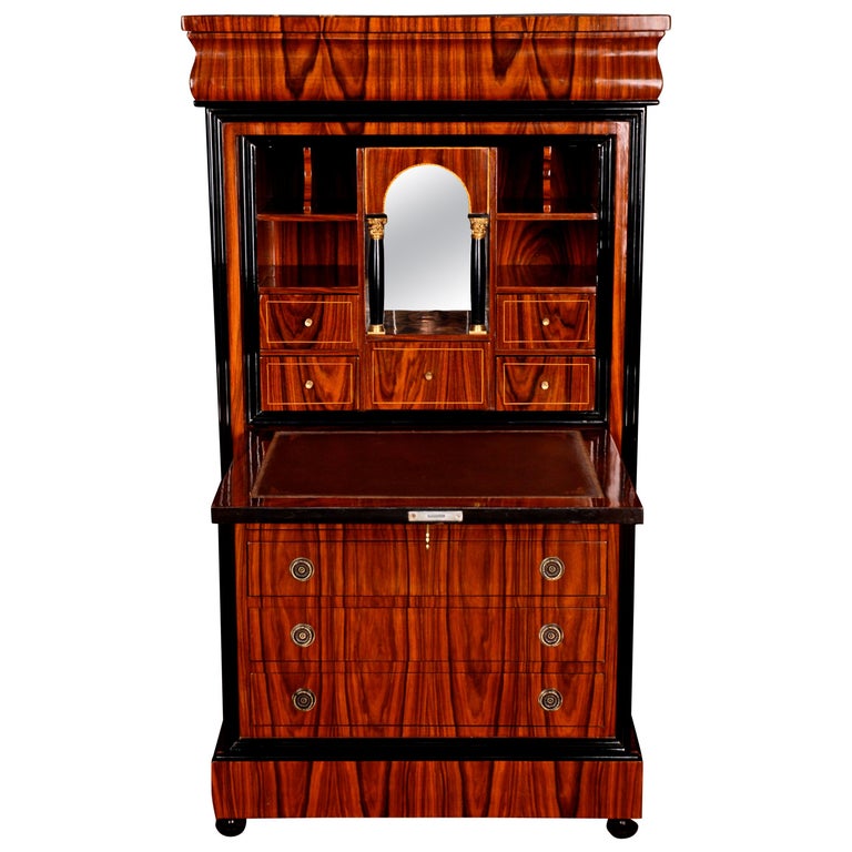 20th Century Biedermeier Style Secretaire For Sale at 1stDibs