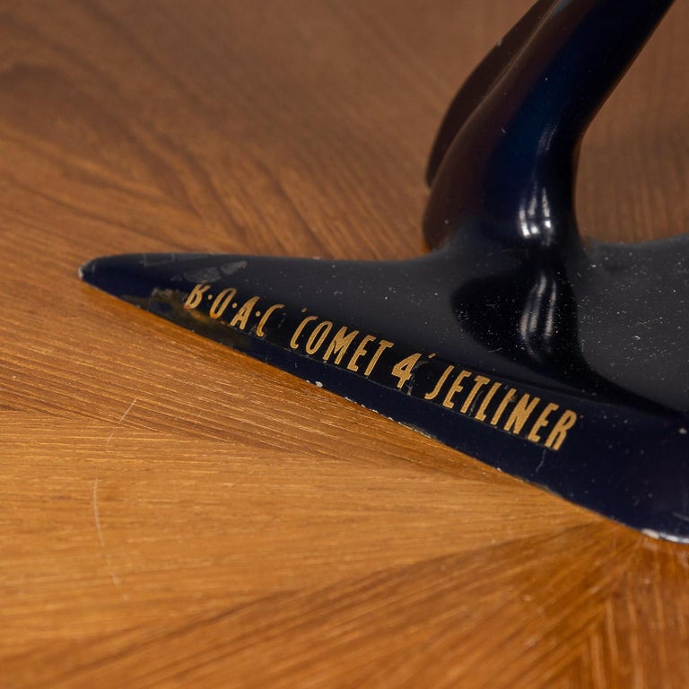 20th Century Boac Comet 4 Aluminium Airplane Model, c.1950 at 1stDibs