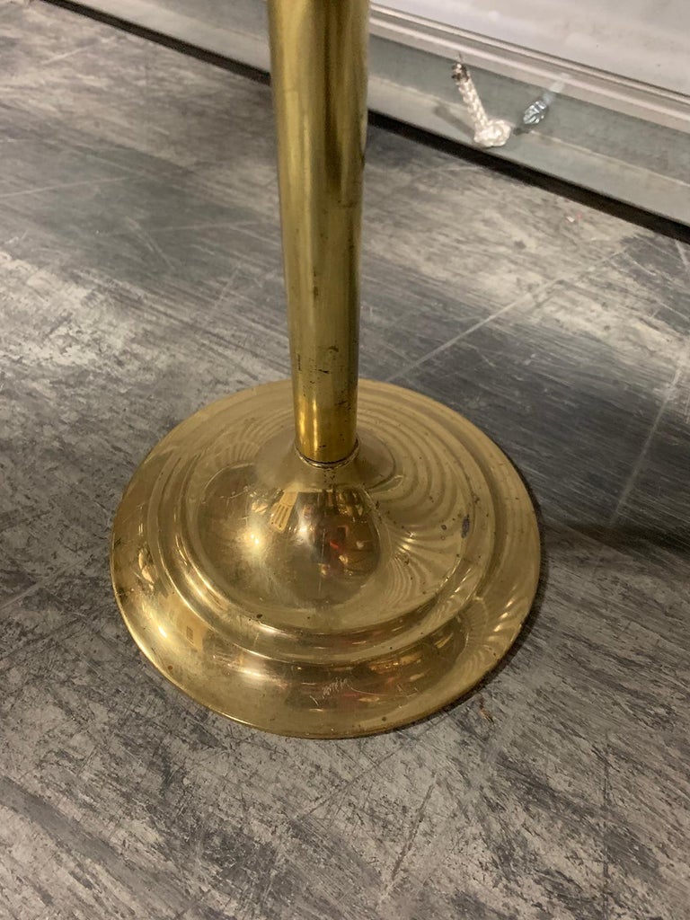 20th Century Brass Fire Tool Stand For Sale at 1stDibs