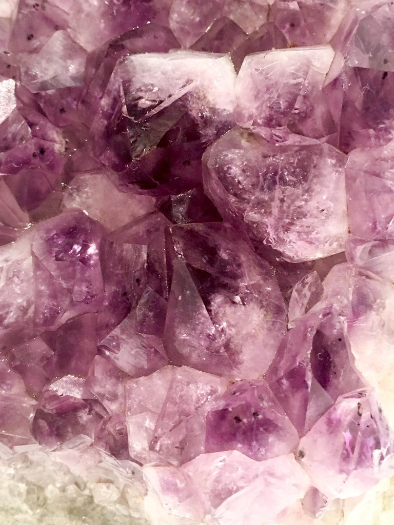 20th Century Large Brazilian Amethyst Geode Specimen/Fragment at 1stDibs