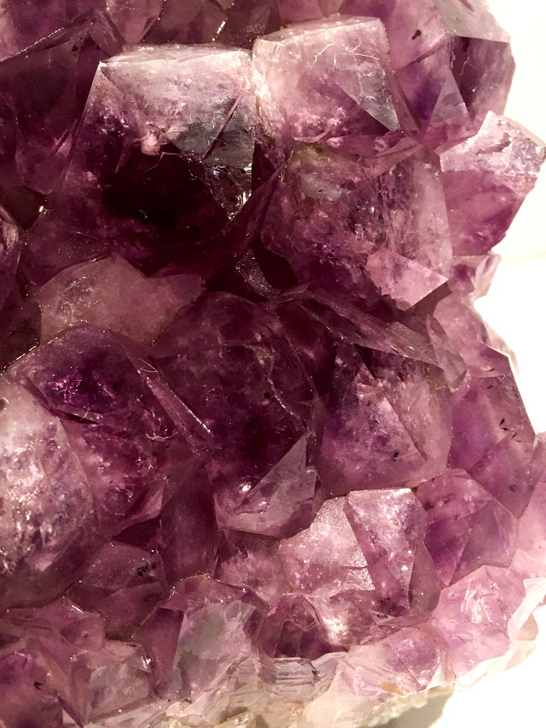 20th Century Large Brazilian Amethyst Geode Specimen/Fragment at 1stDibs