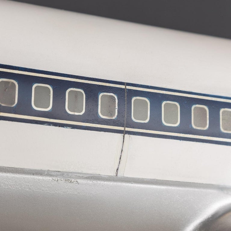 20th Century British Boeing 707 Jetliner Fibre Glass Airplane Model, c ...