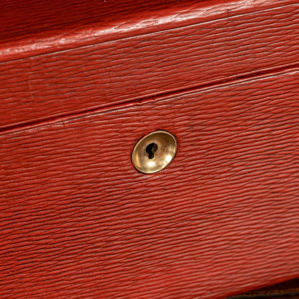 20th Century British Chancellors Leather Document Box, circa 1920 For ...