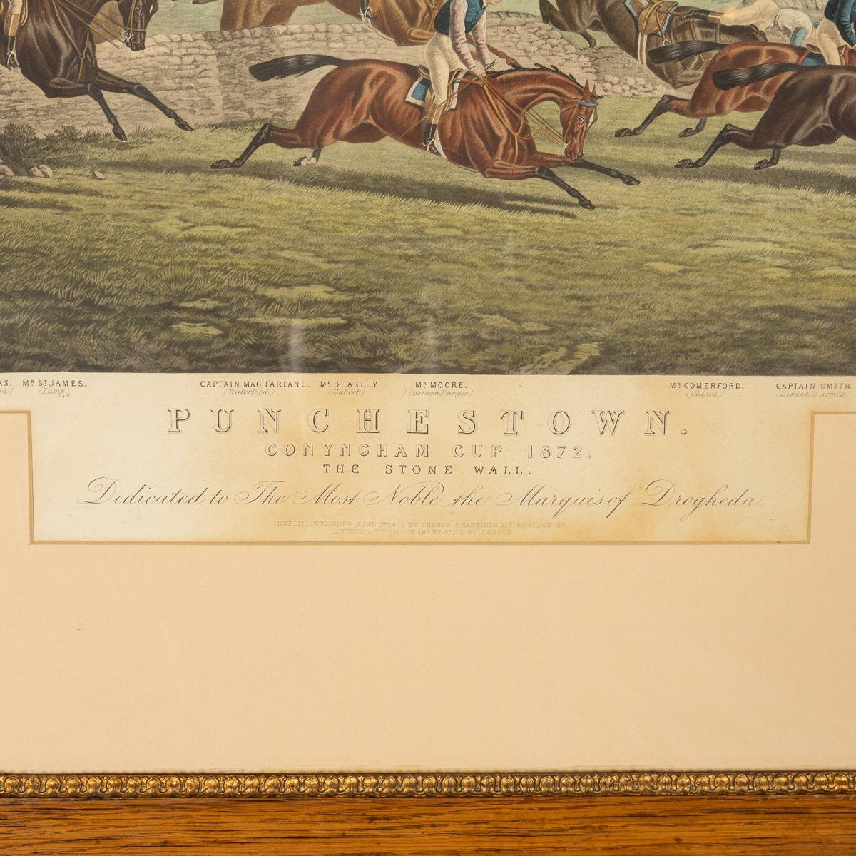 20th Century British Set of Color Horse Racing Etchings, John Sturgess ...