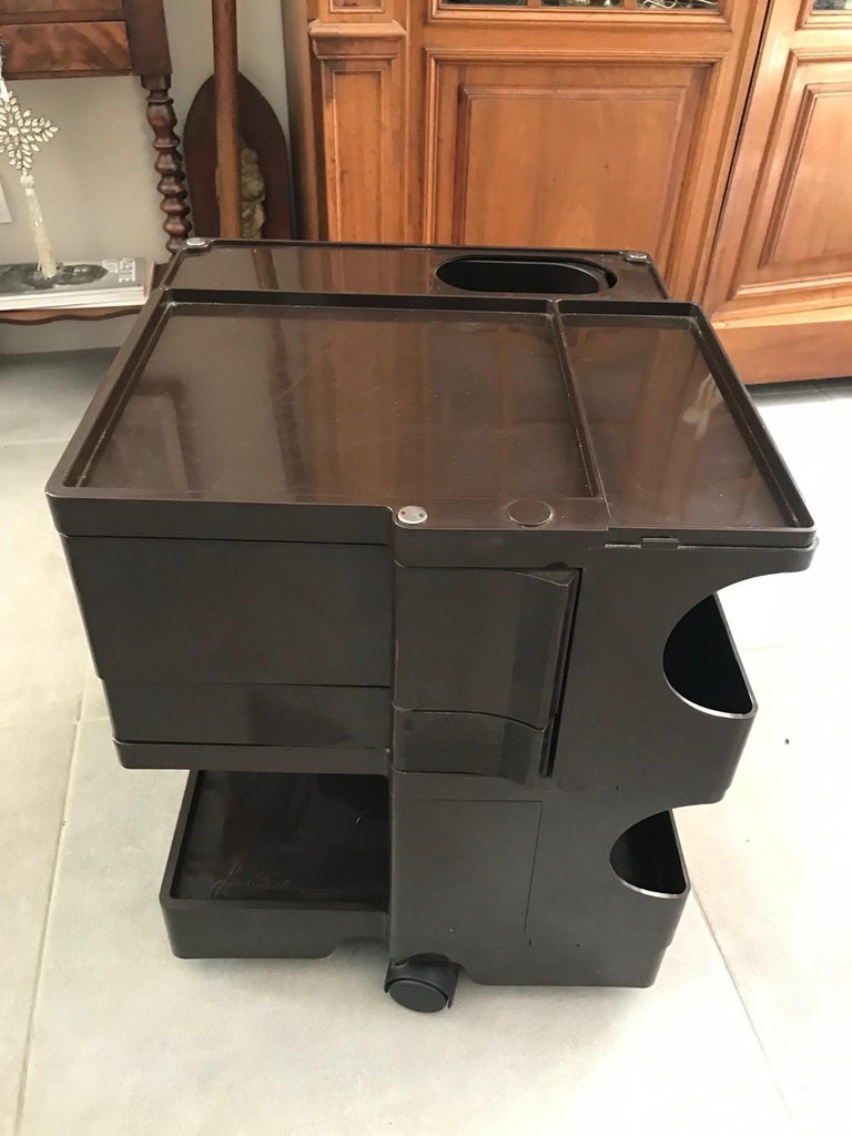 20th Century Brown Boby Cart by Joe Colombo, 1970s For Sale at 1stDibs ...