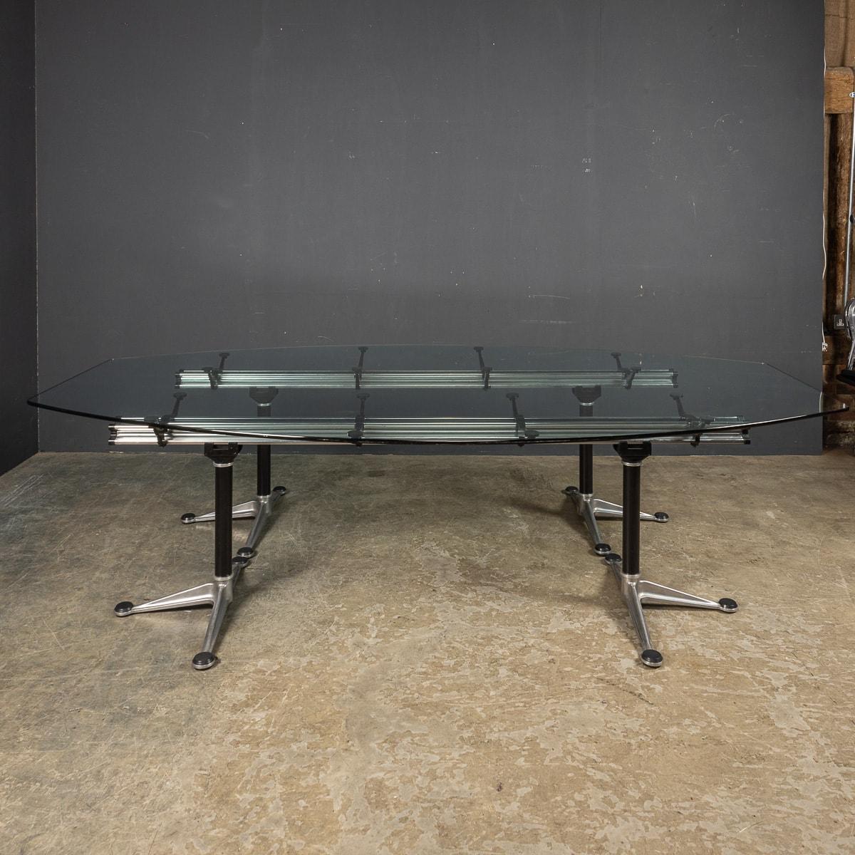 20th Century Bruce Burdick For Herman Miller Board Room Table For Sale ...