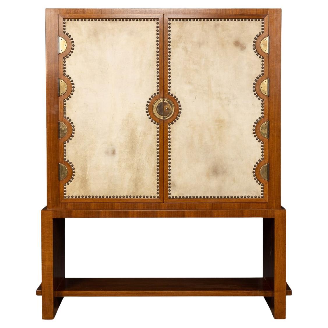 20th Century Bruno Paul Art Deco Cocktail Cabinet, c.1930 at 1stDibs
