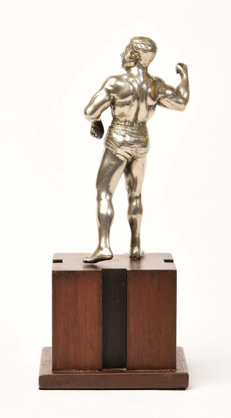 20th Century, Burmese Vintage Bronze Figure of Bodybuilder For Sale at ...