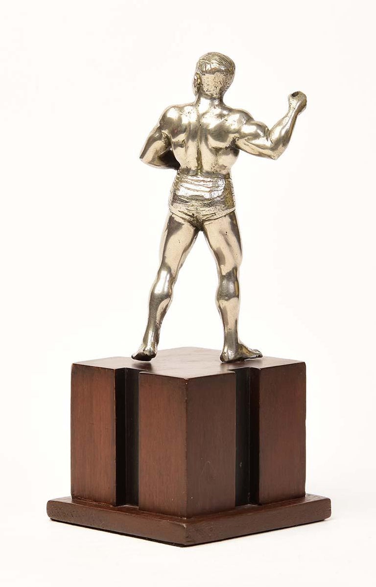 20th Century, Burmese Vintage Bronze Figure of Bodybuilder For Sale at ...