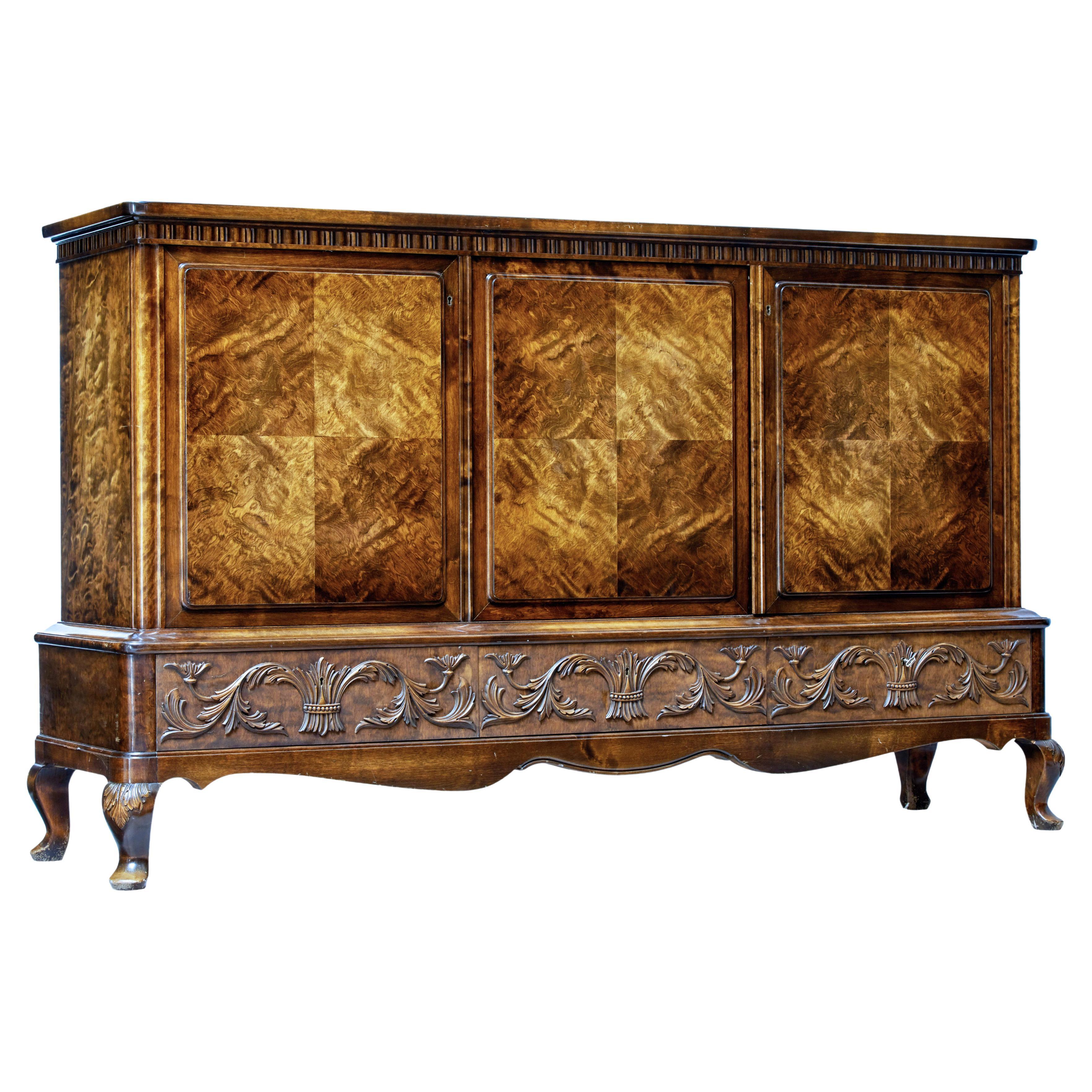 Jan Kuypers Wave Front Birch Sideboard by Imperial of Canada For Sale ...