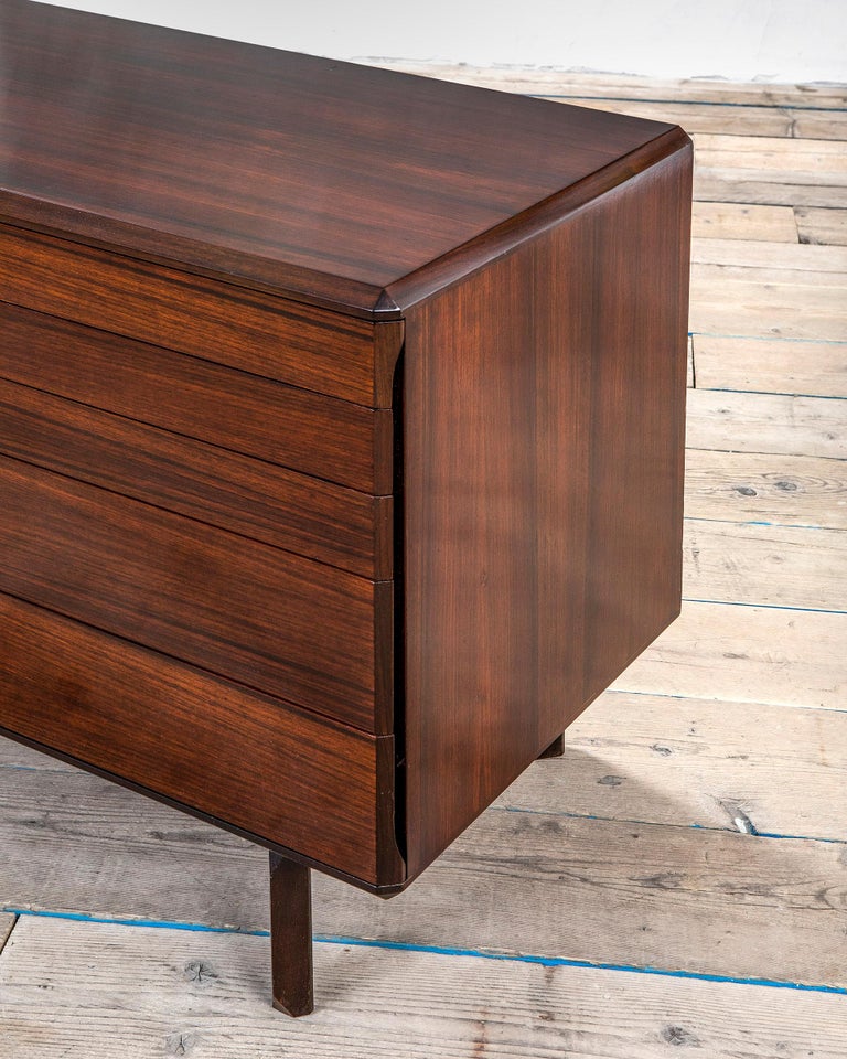 20th Century Cabinet with Ten Drawers in the Style of Ico Parisi in ...