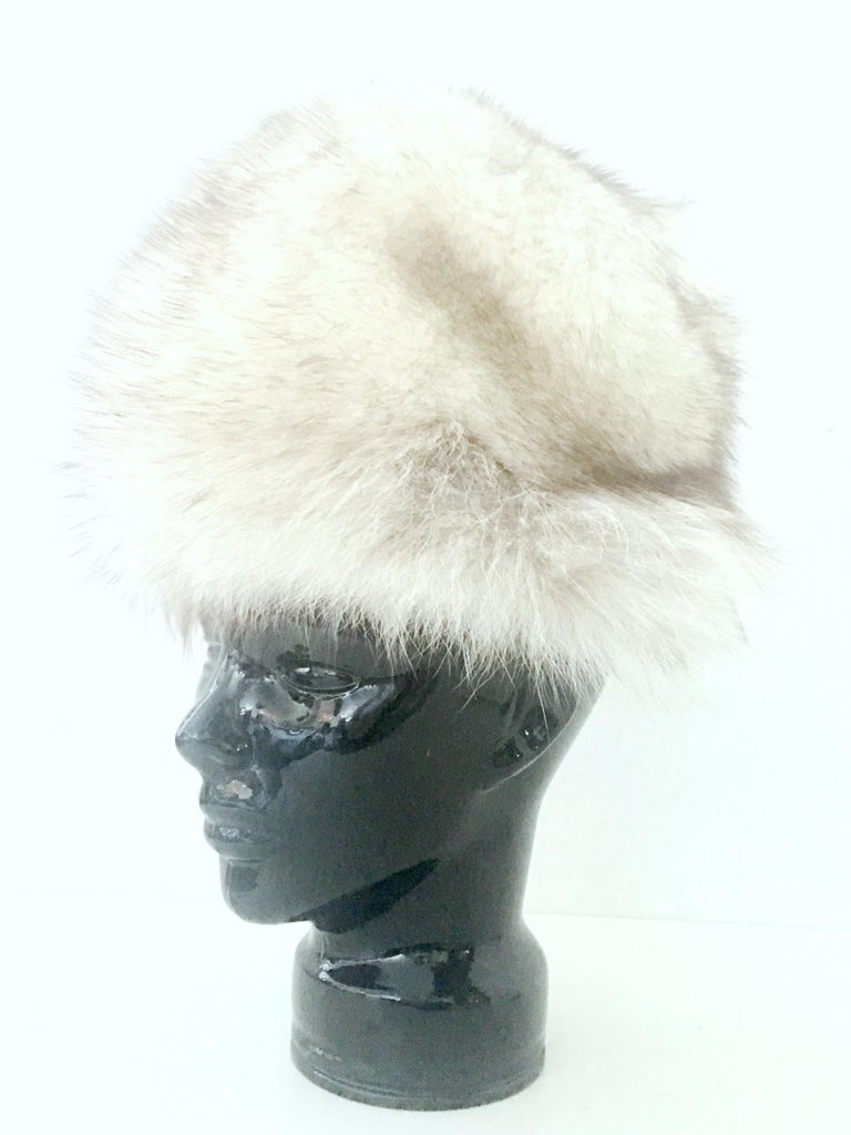 20th Century Canadian Fox Fur Hat Hand Made By, Eaton at 1stDibs