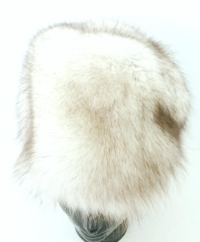 20th Century Canadian Fox Fur Hat Hand Made By, Eaton at 1stDibs