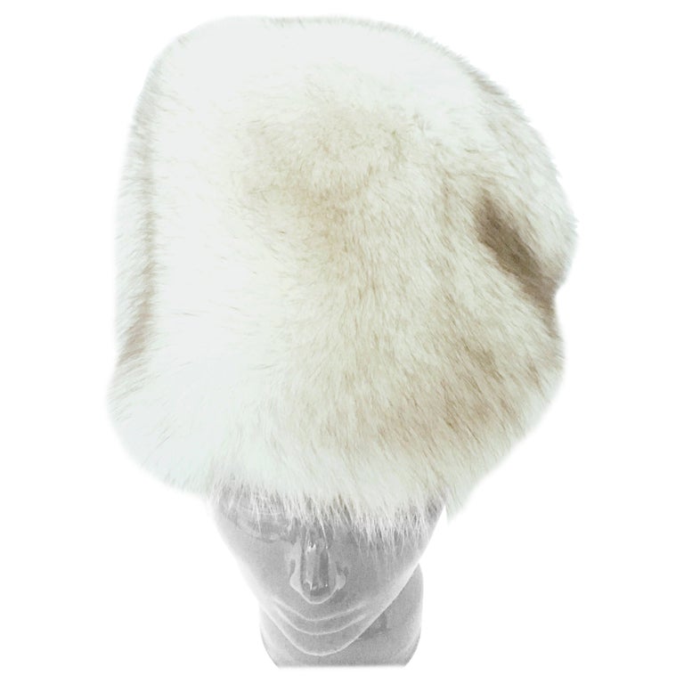 20th Century Canadian Fox Fur Hat Hand Made By, Eaton For Sale at 1stDibs