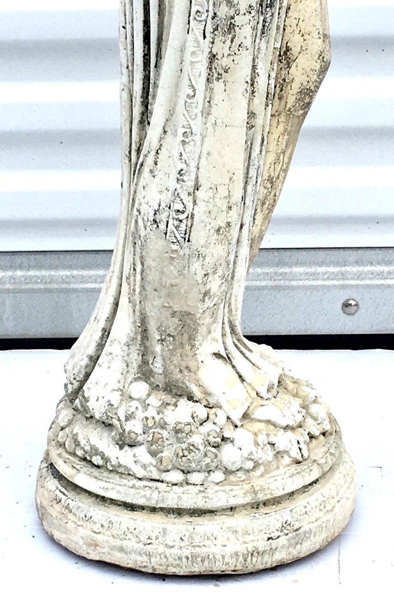 20th Century Cast Stone Classical Greek Goddess Sculpture For Sale at ...