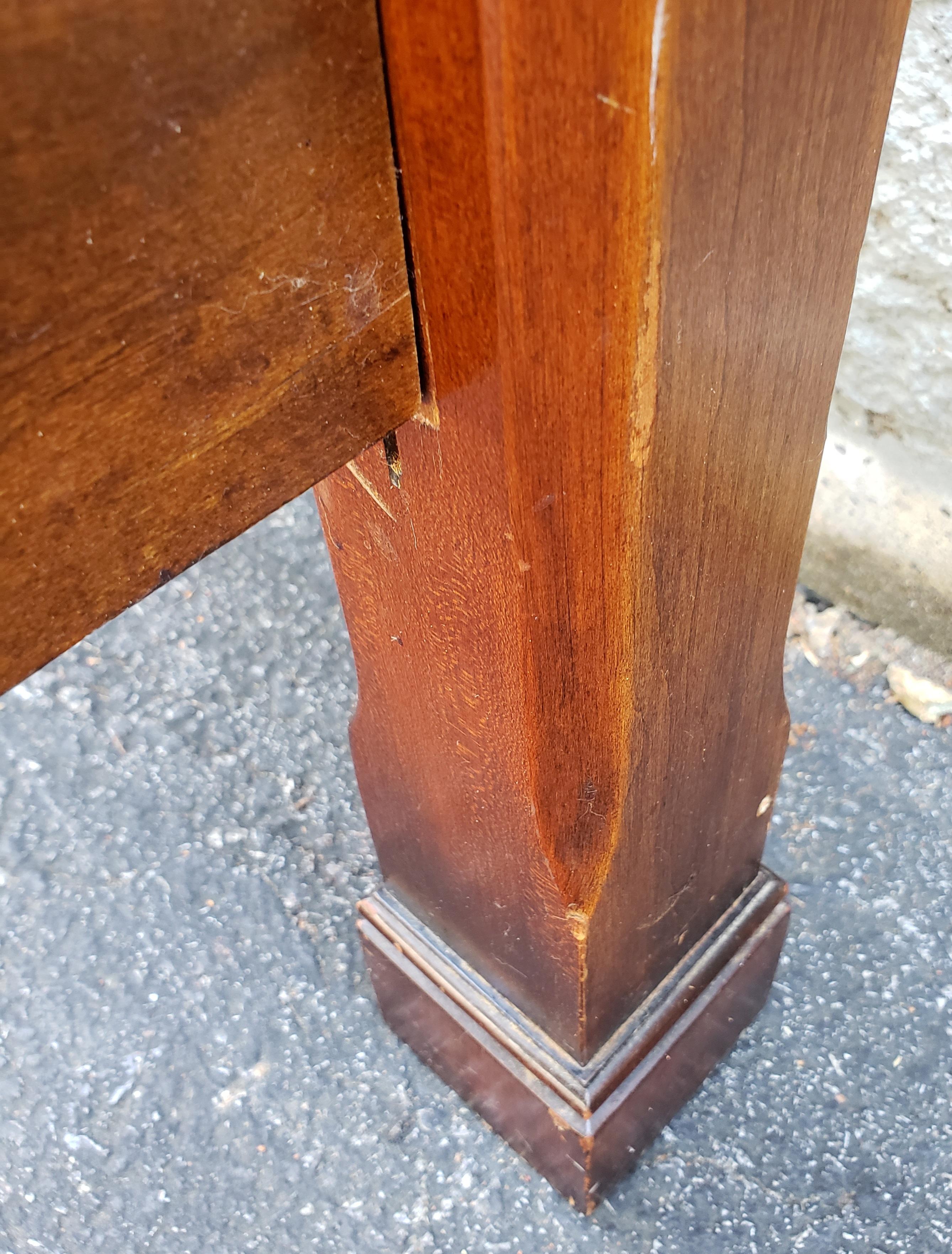 20th Century Centennial Federal Style Cherry Queen Size Canopy Bed at ...