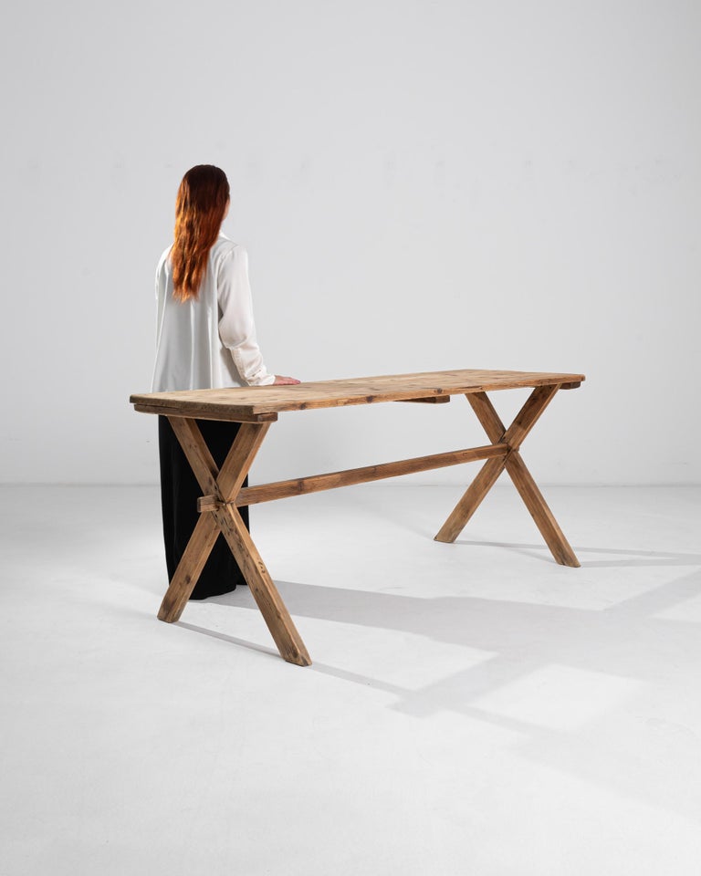 20th Century Central European Wooden Table For Sale at 1stDibs