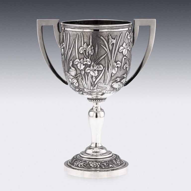 solid silver trophy cups