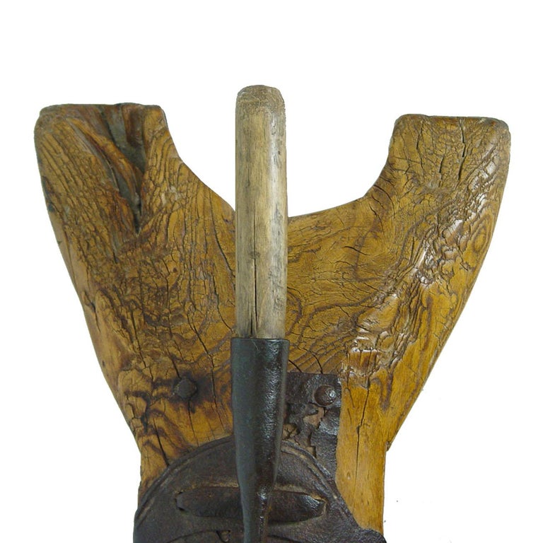 20th Century Chinese Massive Grass Chopper For Sale at 1stDibs