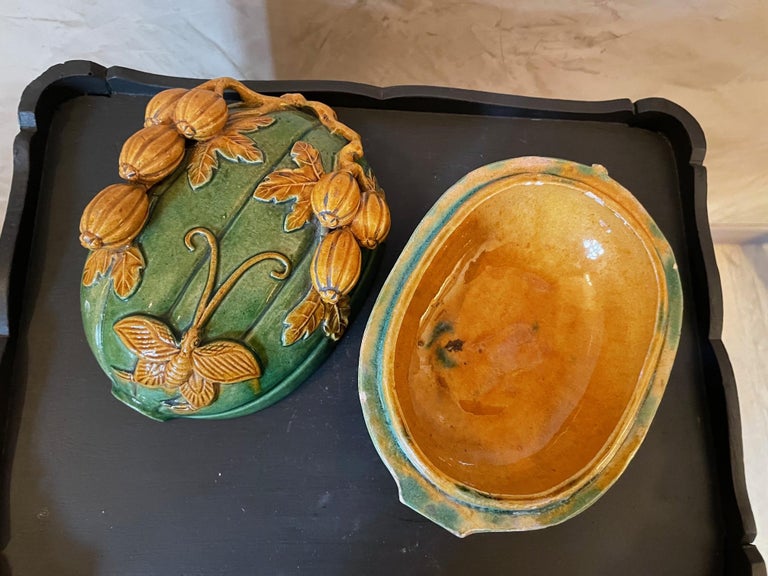 20th century Chinese Terracota Decorative boxe, 1950s For Sale at 1stDibs