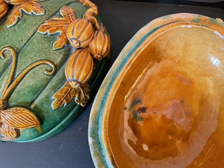 20th century Chinese Terracota Decorative boxe, 1950s For Sale at 1stDibs