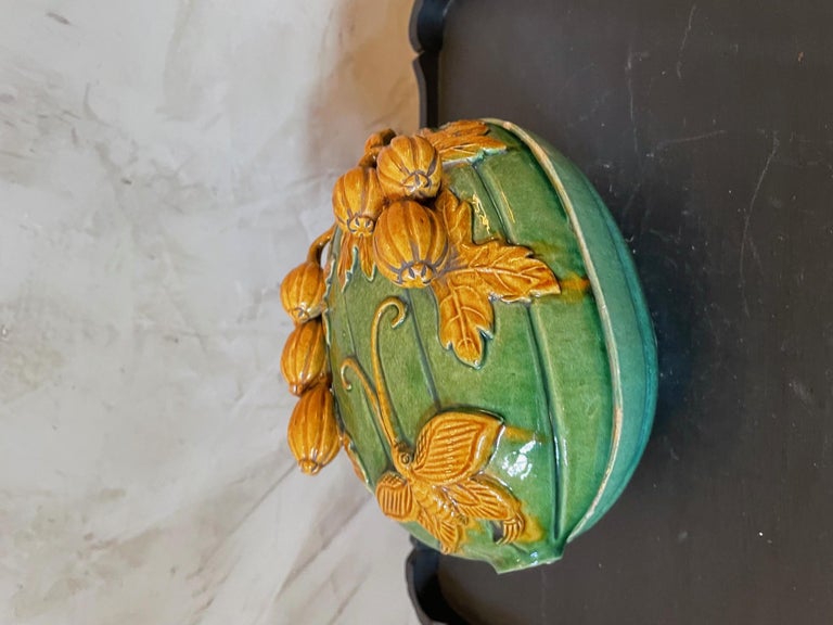 20th century Chinese Terracota Decorative boxe, 1950s For Sale at 1stDibs