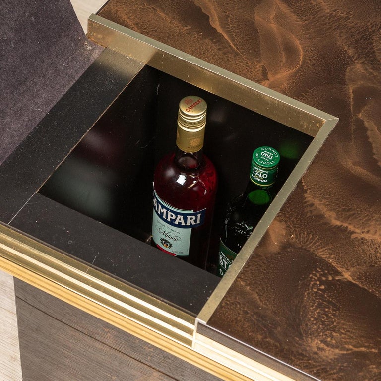 20th Century Continental "Hidden Bar" Coffee Table For Sale at 1stDibs