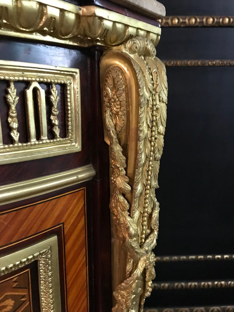 20th Century Corner Commode in Louis XV Style, Jean Henri Riesener For ...