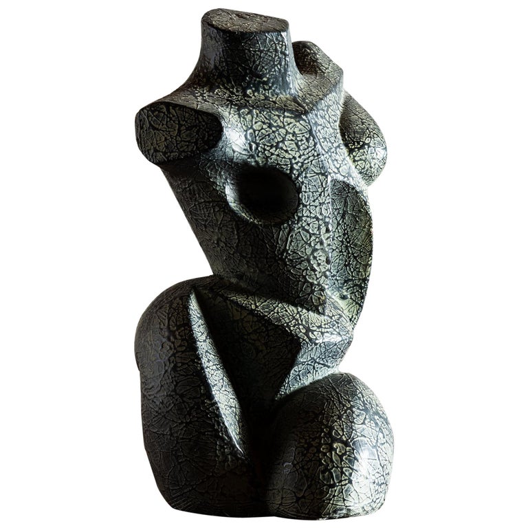 20th Century Cubist Ceramic Sculpture at 1stDibs