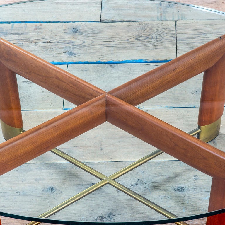 20th Century Daniela Puppa for Fontana Arte Coffee Table in Wood and ...