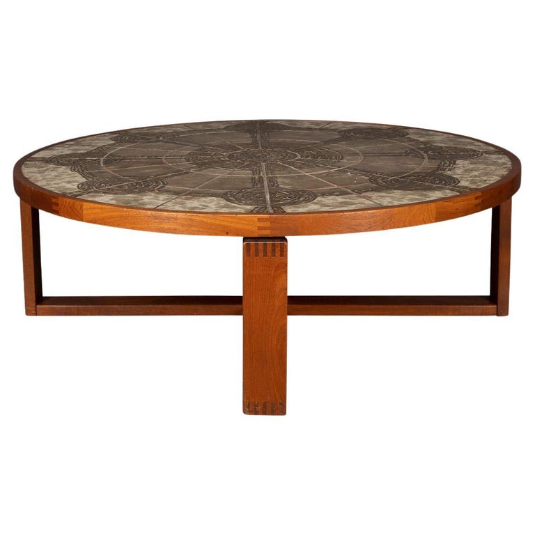 20th Century Danish Ox Art Coffee Table by Trioh For Sale at 1stDibs