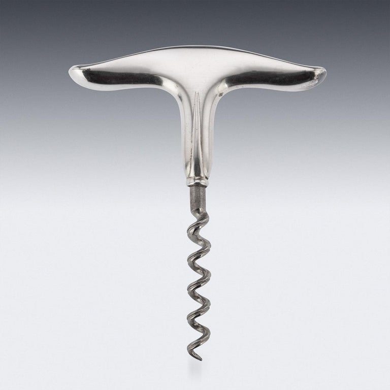 20th Century Danish Solid Silver Bar Cutlery Set, W&S Sorensen, circa ...