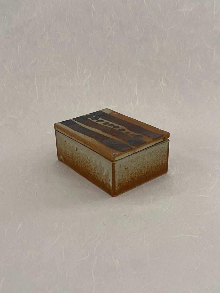 20th Century DANSK Ceramic Jewelry Box For Sale at 1stDibs