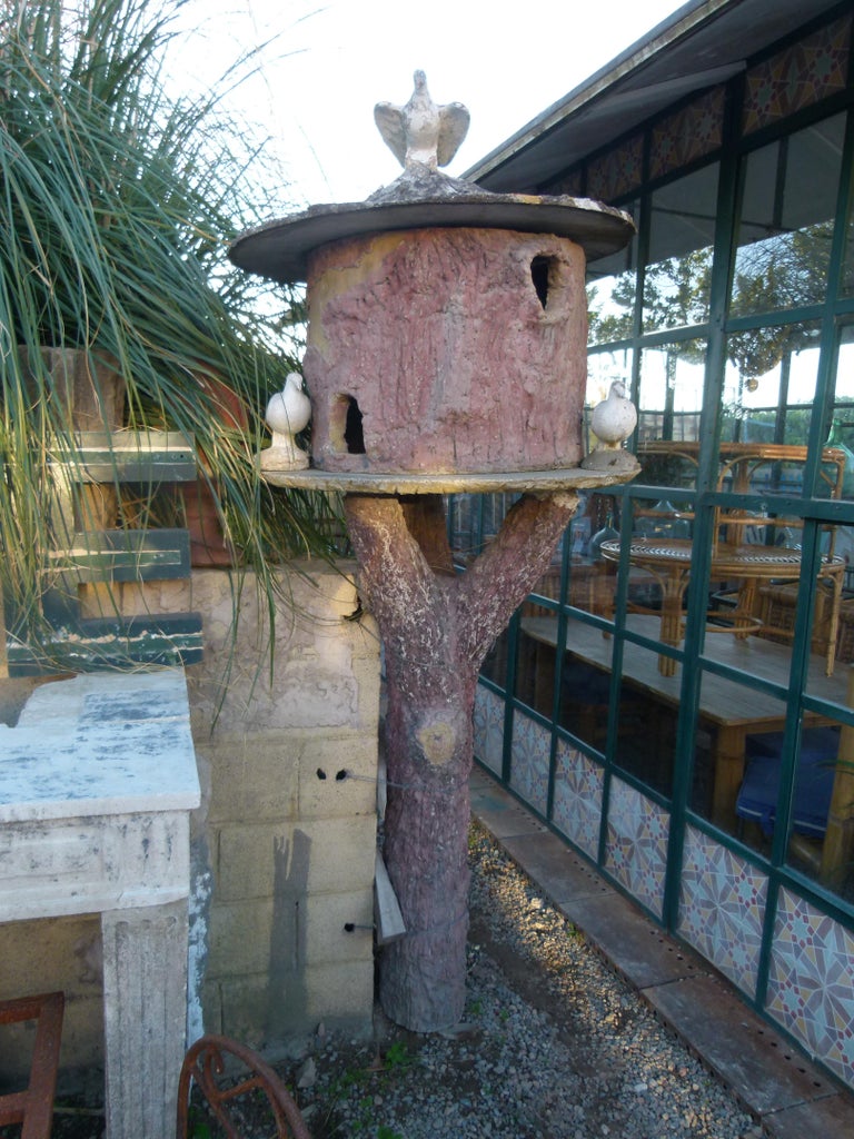 20th Century Decorative Cement Pigeon House, France For Sale at 1stDibs