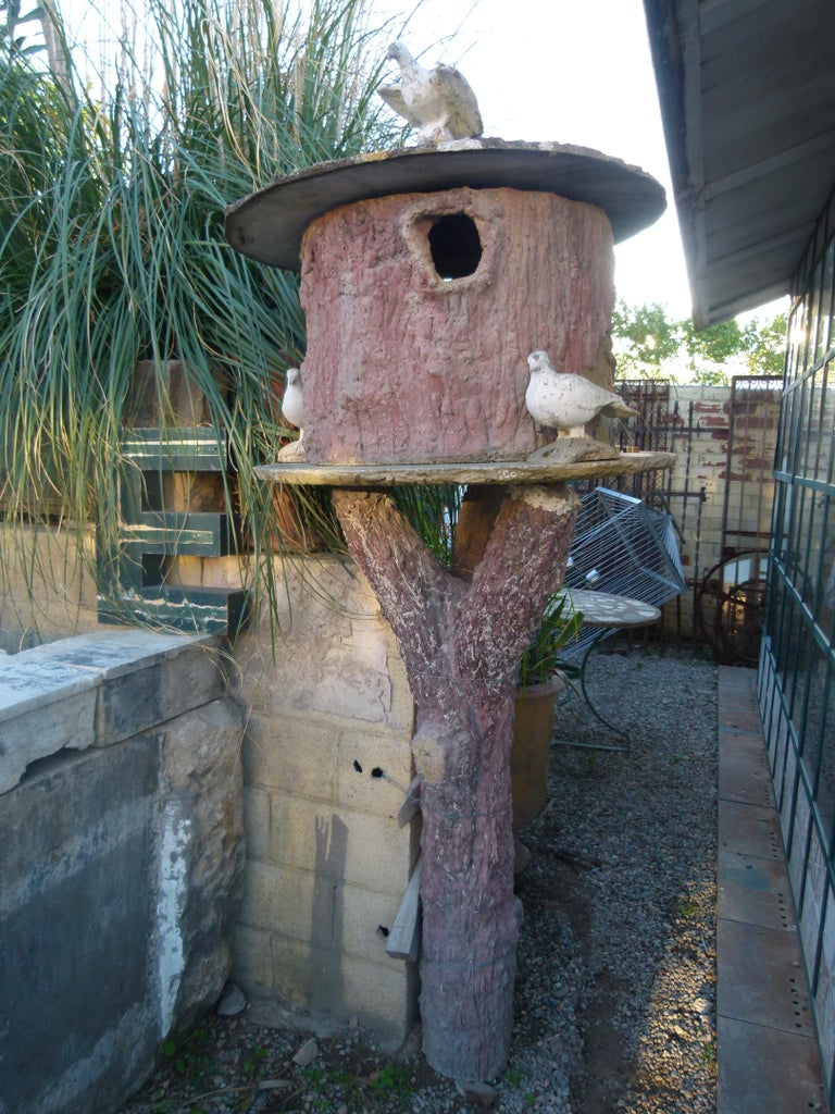 20th Century Decorative Cement Pigeon House, France For Sale at 1stDibs