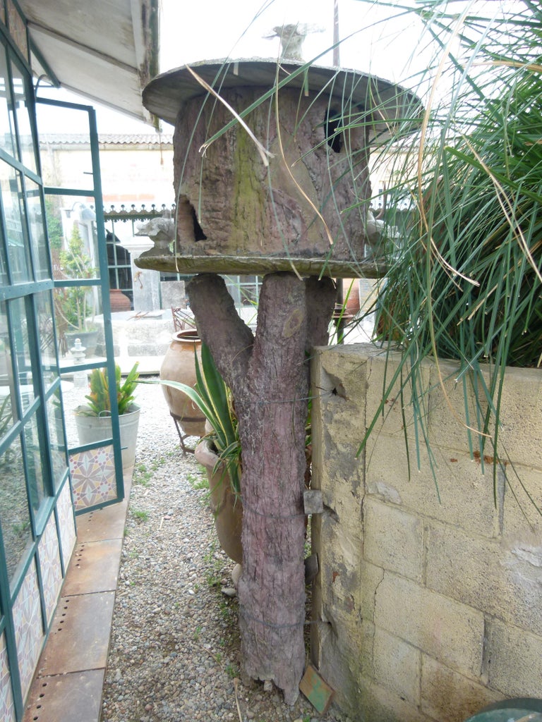 20th Century Decorative Cement Pigeon House, France For Sale at 1stDibs