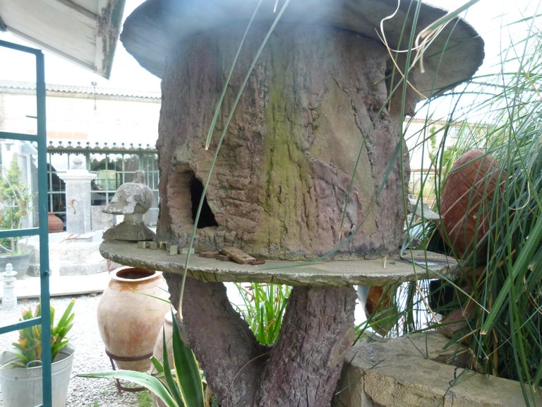 20th Century Decorative Cement Pigeon House, France For Sale at 1stDibs