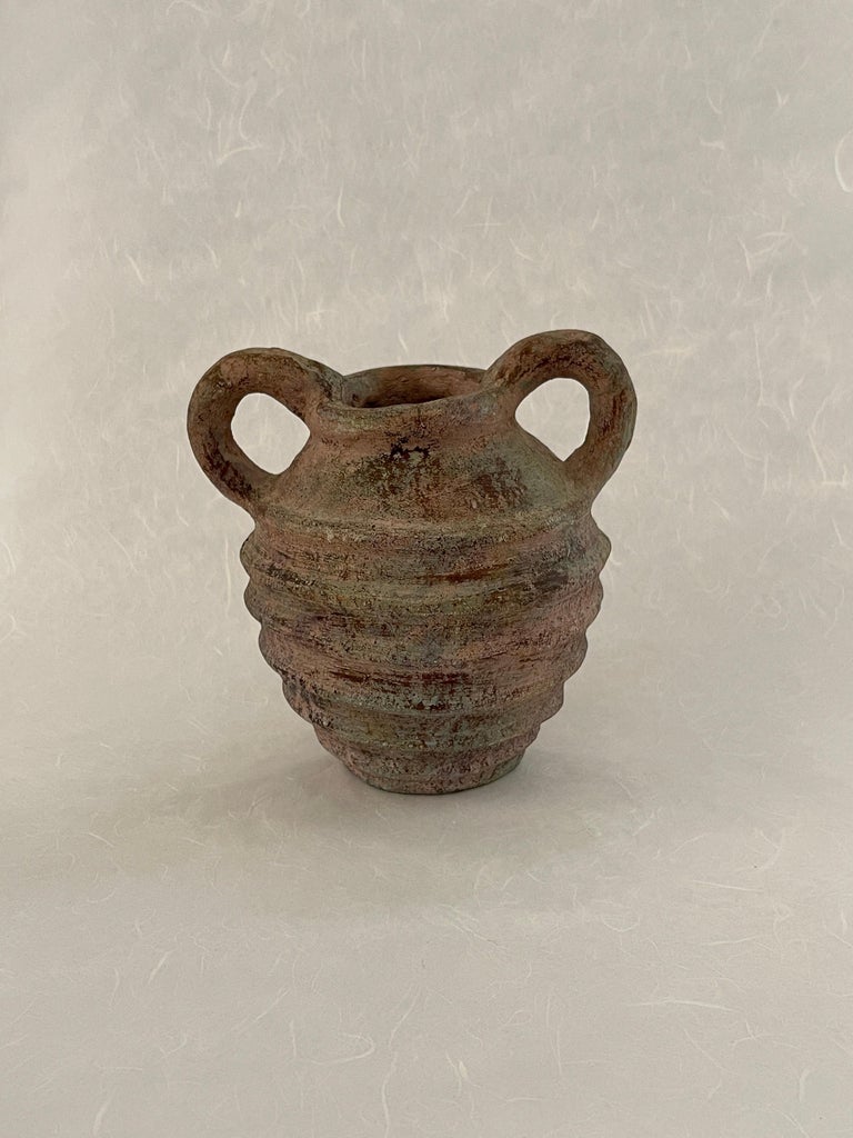 20th Century Double Handled Ceramic Vessel For Sale at 1stDibs