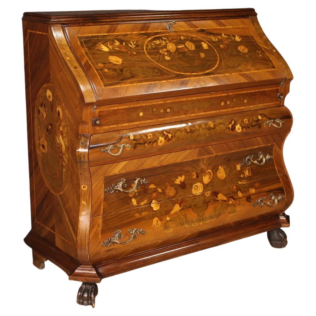 Dutch Neo-Classical Decorated Rolltop Desk at 1stDibs