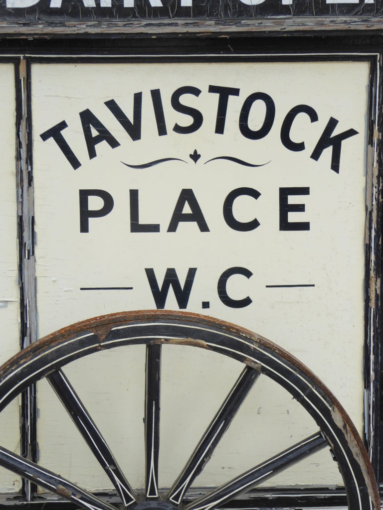 20th Century Edwardian Hand Pulled Milk Cart "By Appointment to H.M the ...