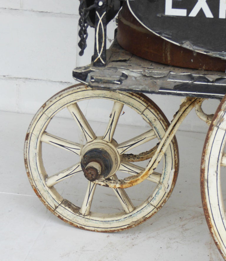 20th Century Edwardian Hand Pulled Milk Cart "by Appointment to H.M the ...
