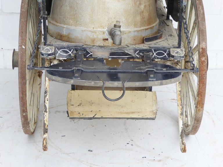 20th Century Edwardian Hand Pulled Milk Cart "by Appointment to H.M the ...