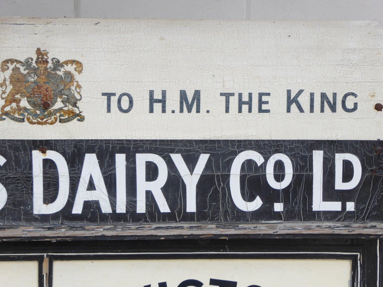 20th Century Edwardian Hand Pulled Milk Cart "By Appointment to H.M the ...