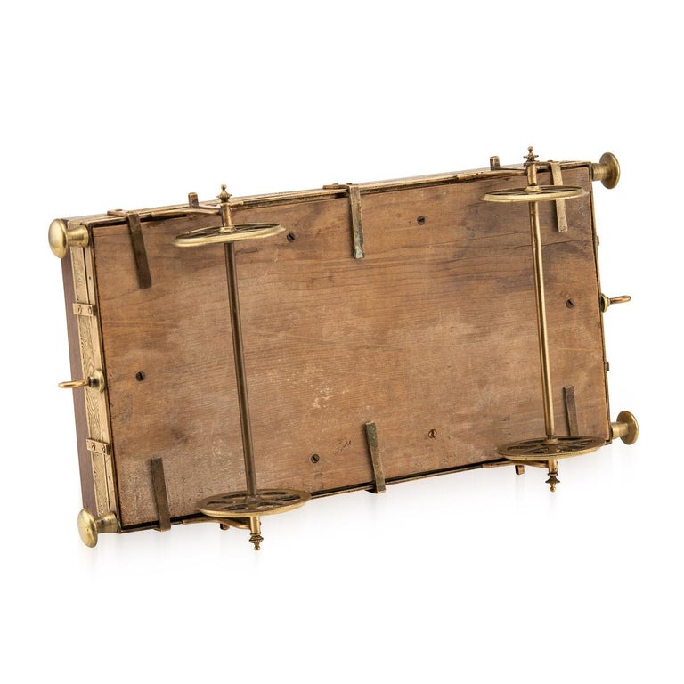 20th Century Edwardian Oak and Brass Railway Coal Wagon Cigar Cart, c ...