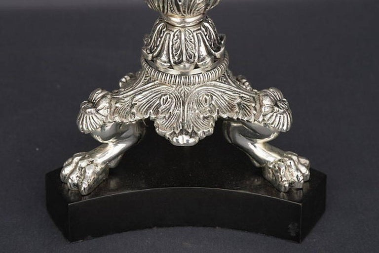20th Century Empire Style Four Sweeping Arms Candelabra For Sale at 1stDibs
