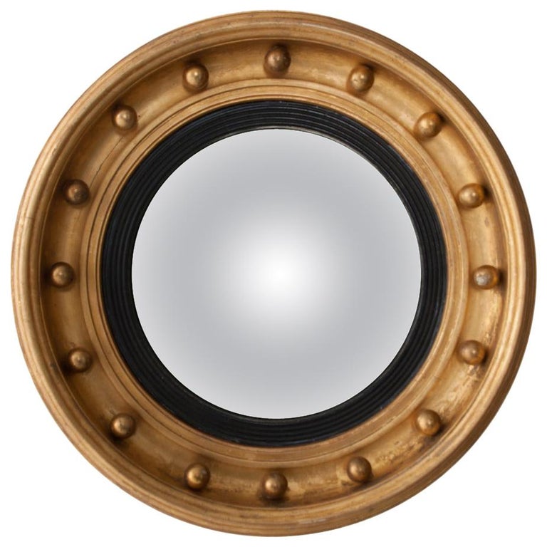 20th Century English Bull's Eye Mirror at 1stDibs